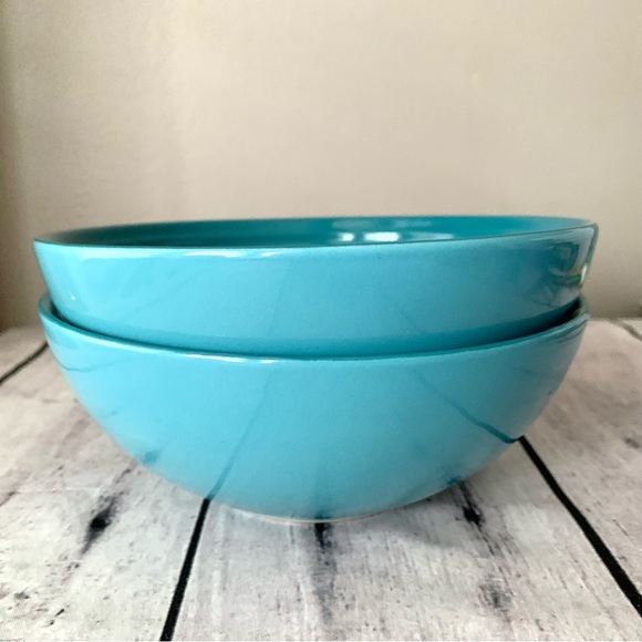 Le Creuset | Dining | New 2 Le Creuset Second Choix Caribbean Blue 6 Cm ...